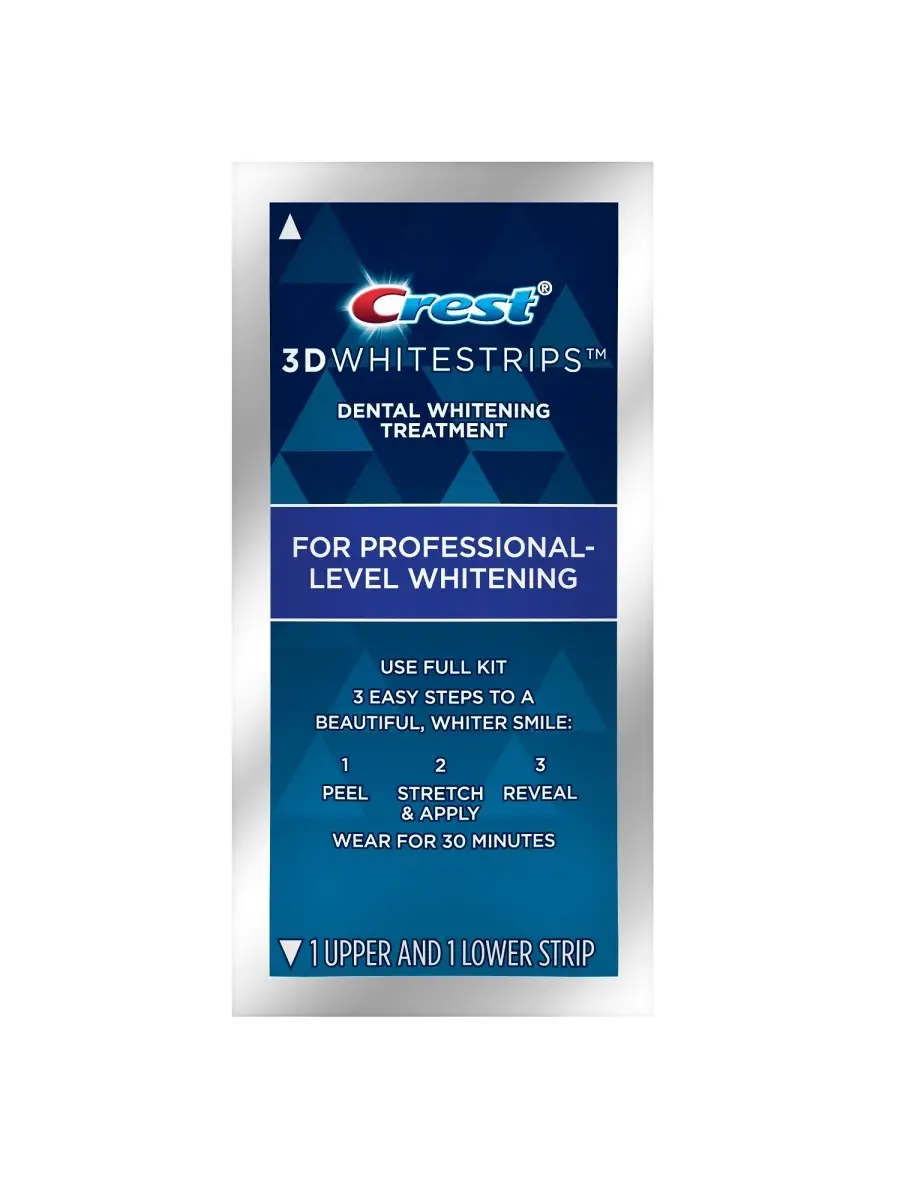 3D Whitestrips Professional White CREST 17251593 Wildberries
